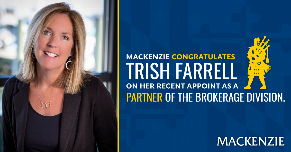 MacKenzie Promotes Trish Farrell to Principal | MacKenzie Commercial ...